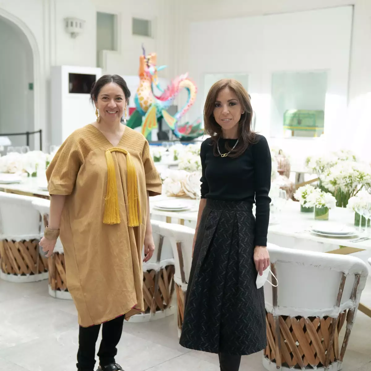 Claudio Landucci, Viviana Corcuera y Martín Olavarrieta en evento del MAP