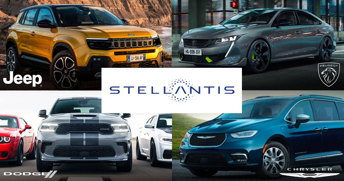 ¿Qué marcas de autos son de Stellantis?
