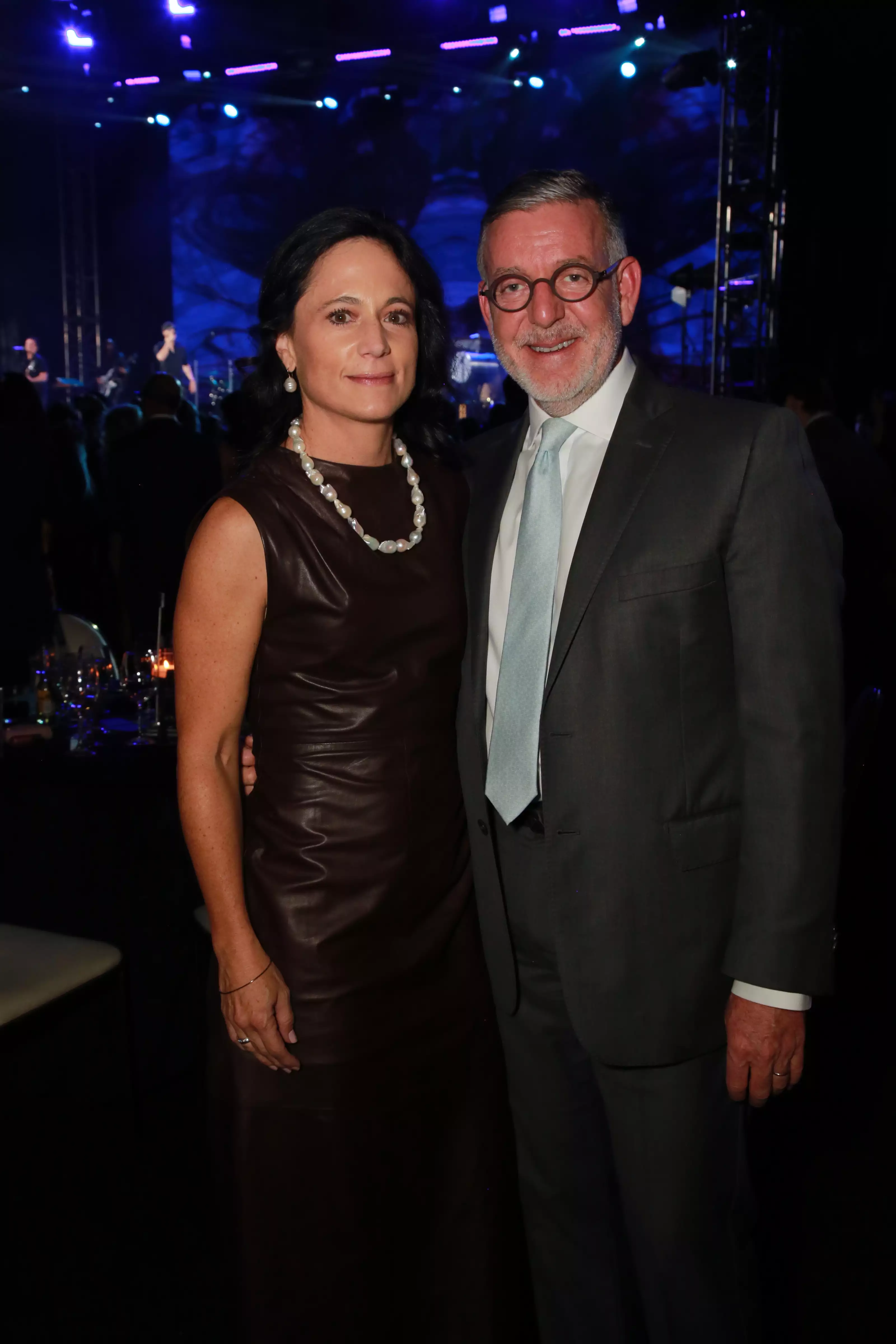 Eugenio López y Fernanda Doring en el aniversario 100 de La Costeña
