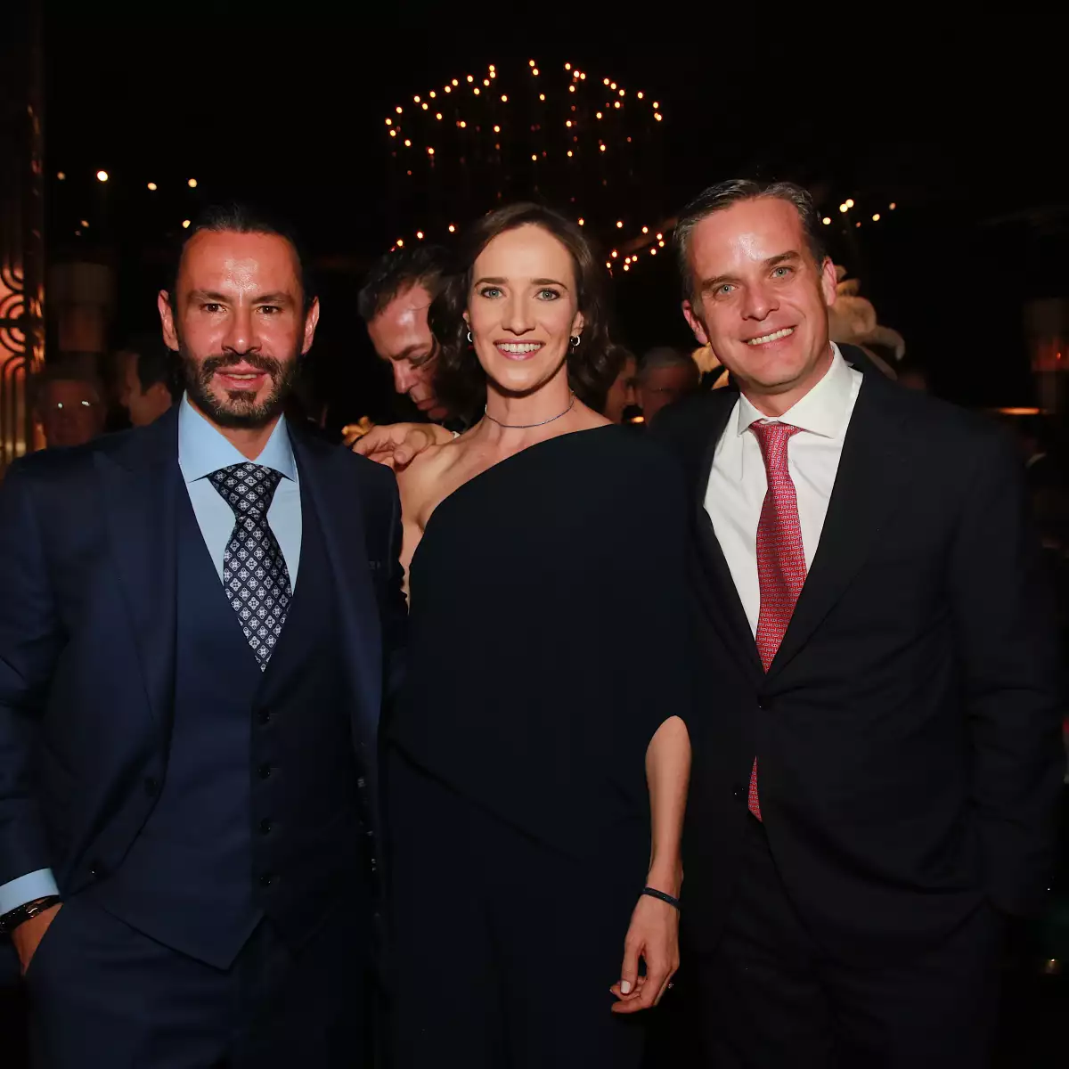 Eugenio López y Fernanda Doring en el aniversario 100 de La Costeña