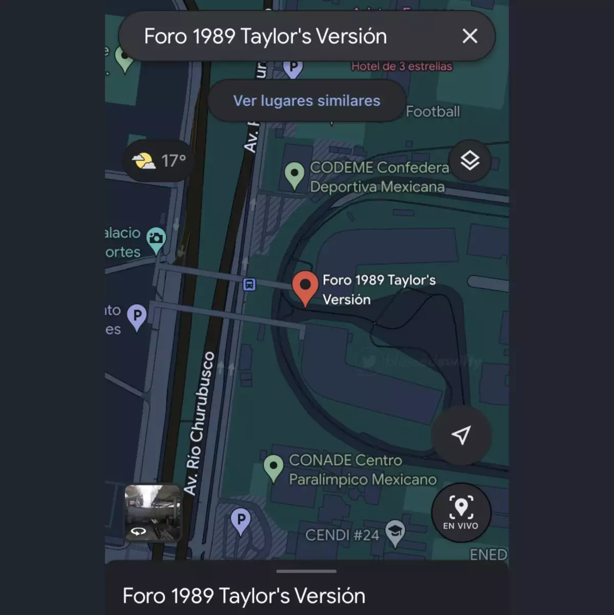 Av. Presidente Masaryk cambia su nombre a “Avenida Taylor’s Version” en ...