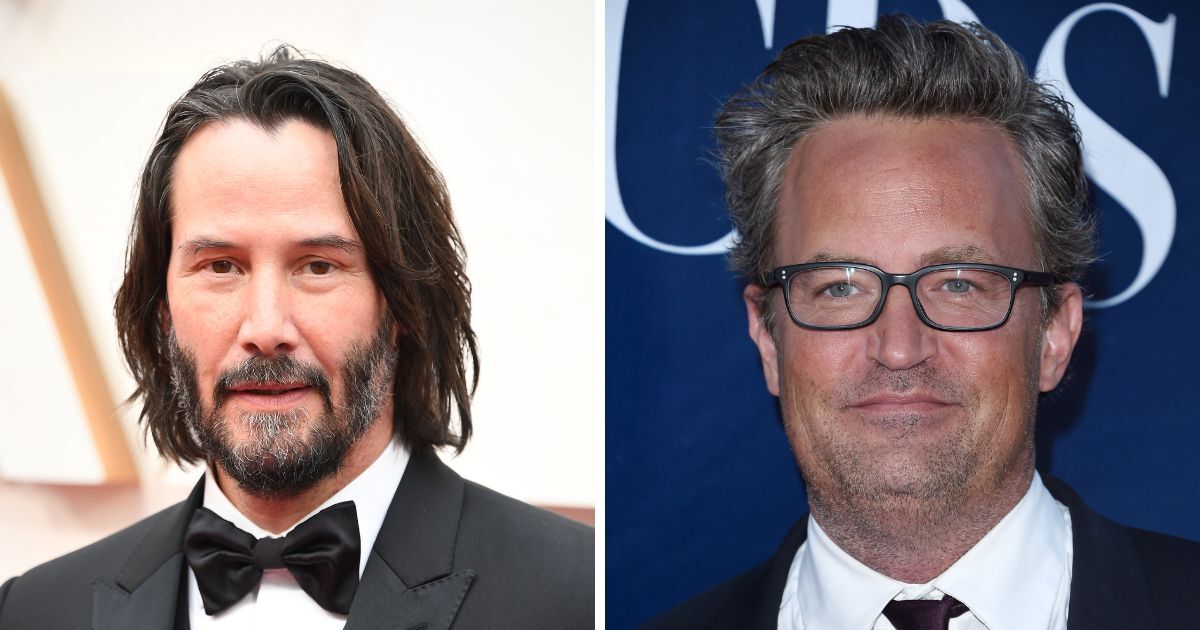 ¿Matthew Perry le declara abiertamente la guerra a Keanu Reeves?