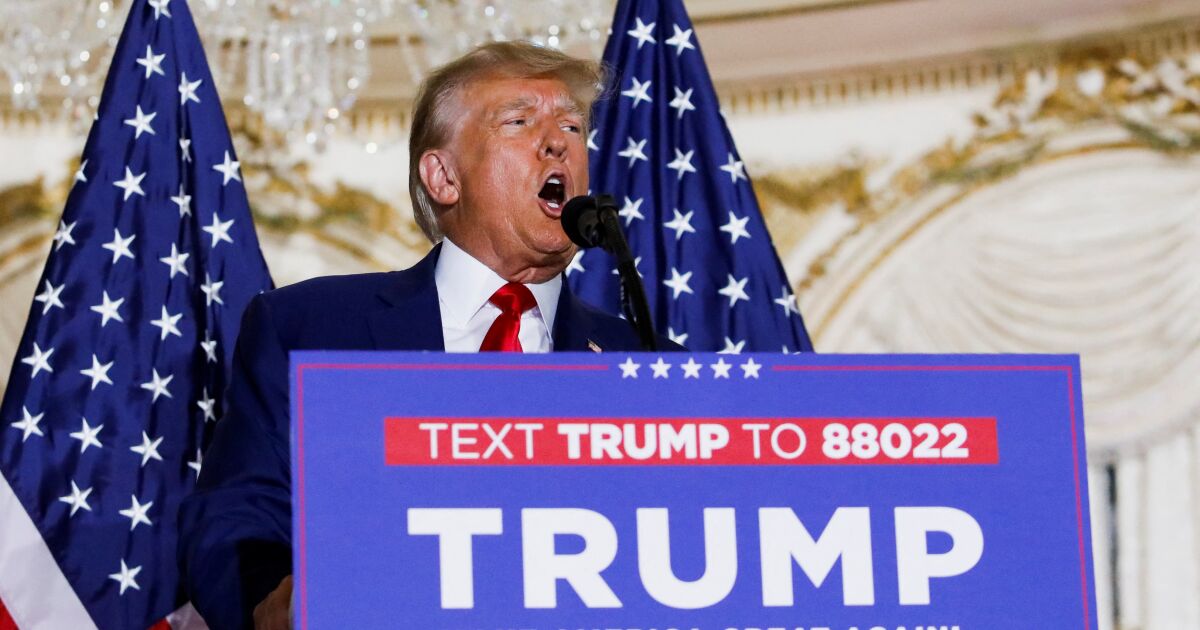 Donald Trump dice que el juicio en su contra es una “interferencia ...