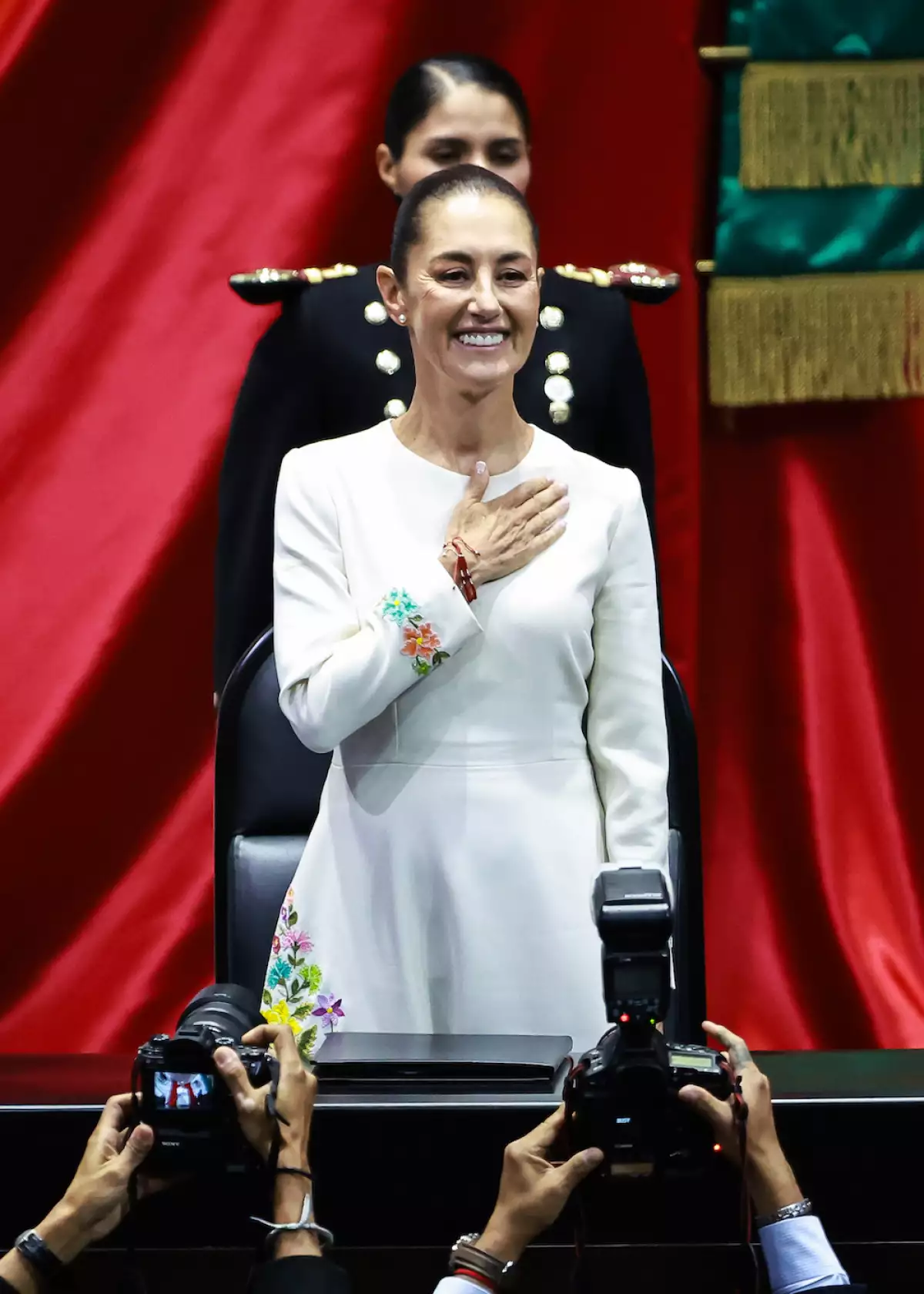 Esta es la historia detrás del vestido de Claudia Sheinbaum