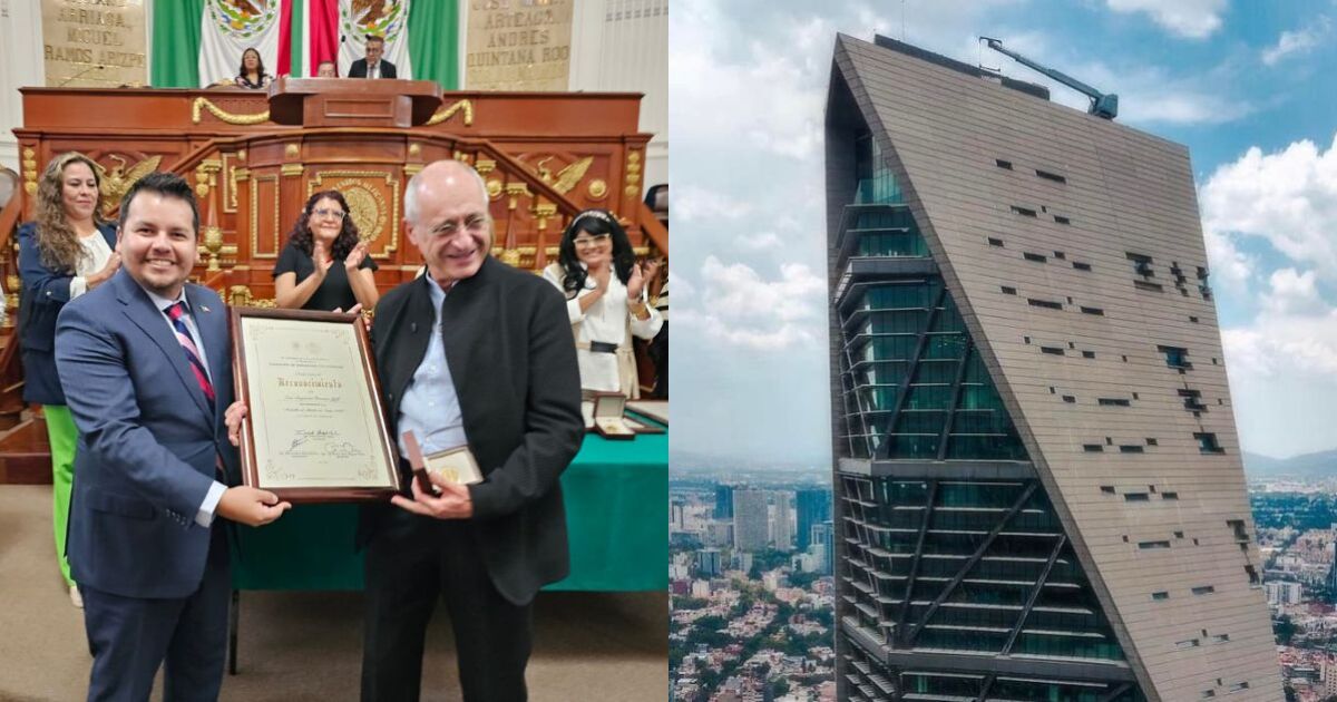 Benjamín Romano, arquitecto de Torre Reforma, es premiado por el ...