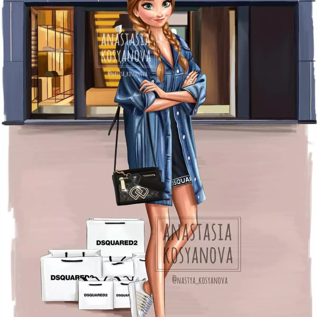 Disney Wears Prada: las princesas imaginadas como 'fashion victims'