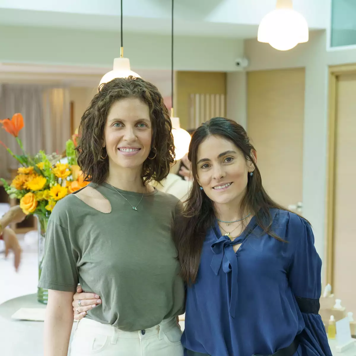 Lucille Aiza y Eileen Guerrero presentan nuevos poductos de We+Flow