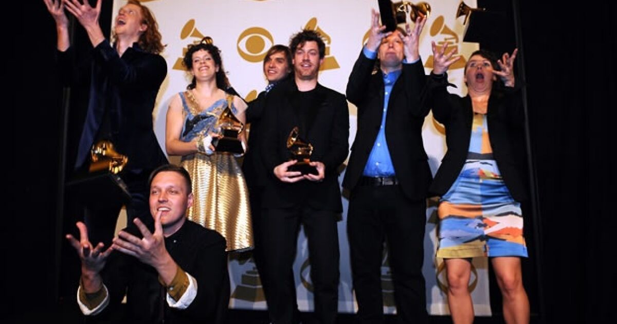 Los Grammy coronan el country de Lady Antebellum y el rock de Arcade Fire