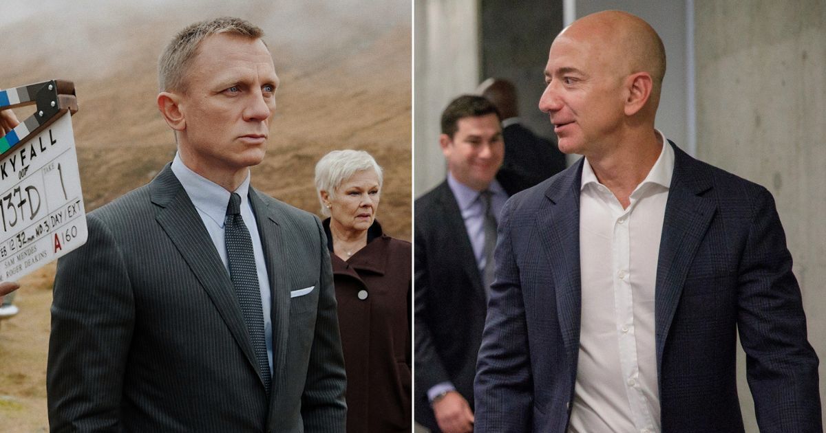 Jeff Bezos es el nuevo ‘jefe’ de James Bond y ya busca quién lo interprete