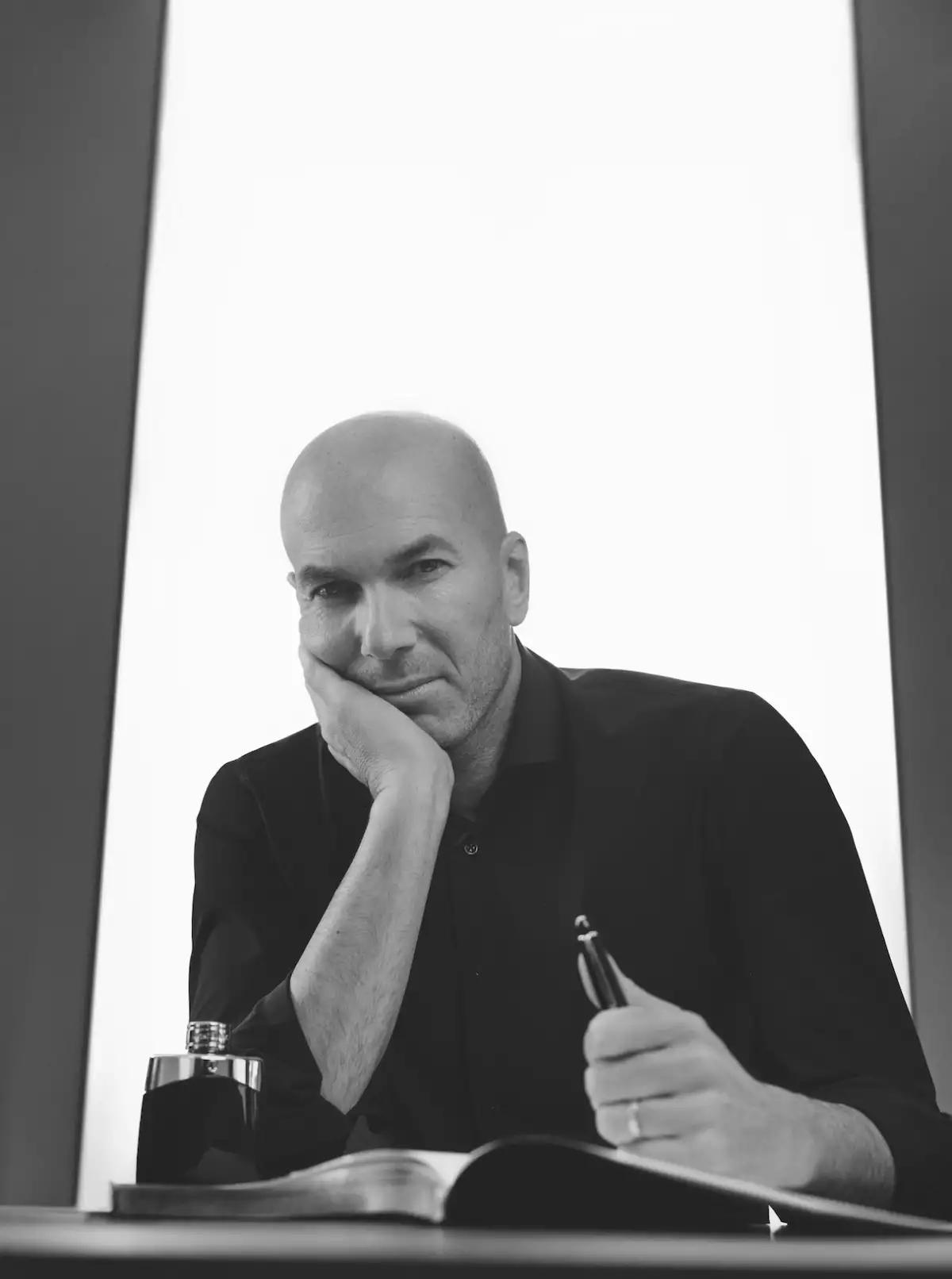 Zinedine Zidane la nueva imagen de Legend Blue de Montblanc
