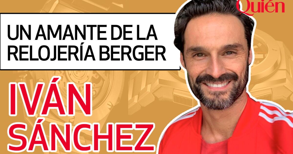 Iván Sánchez, un amante de los relojes Berger