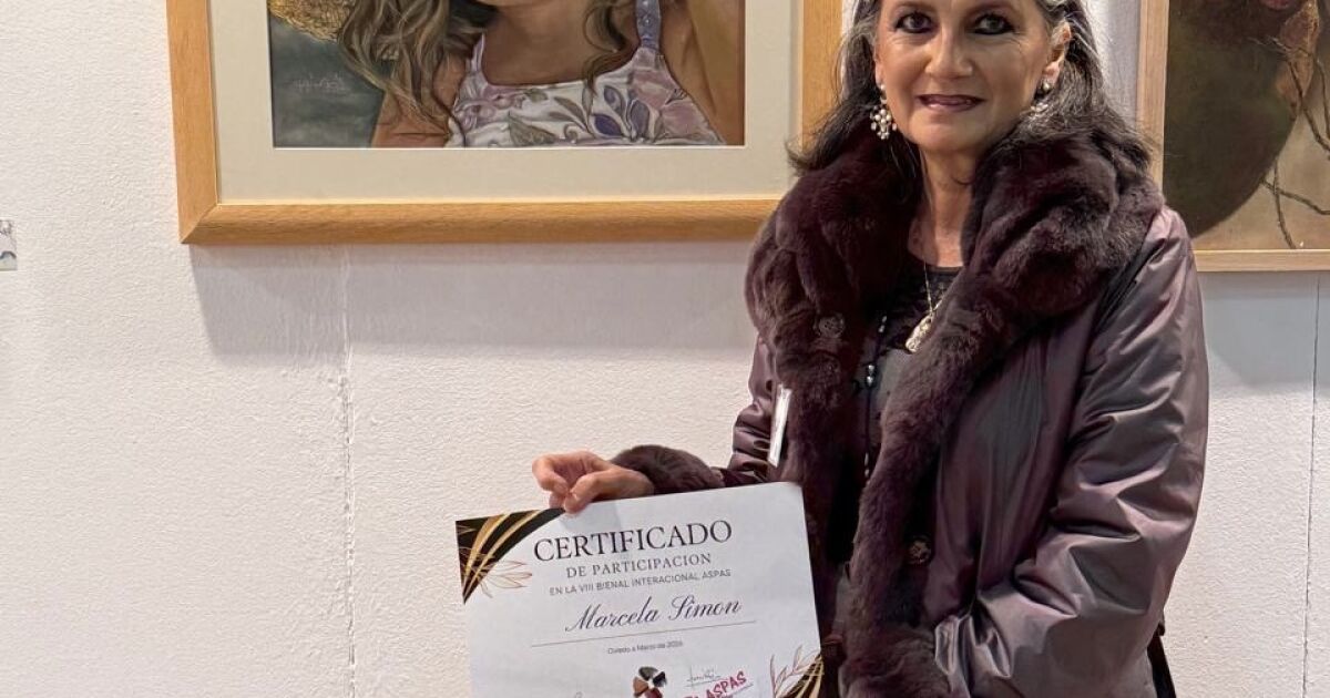 Marcela Simón triunfa en España: finalista en la Bienal que redefine el ...