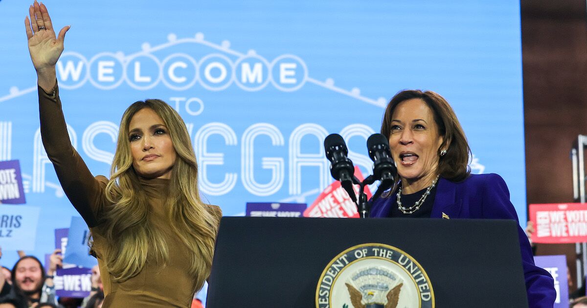 JLo deja ver su lado más vulnerable en su discurso de apoyo a Kamala Harris