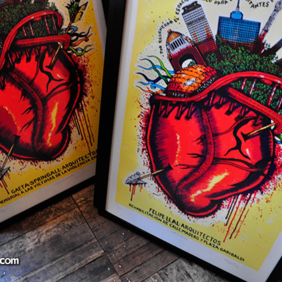 La entrega del Corazón Chilango