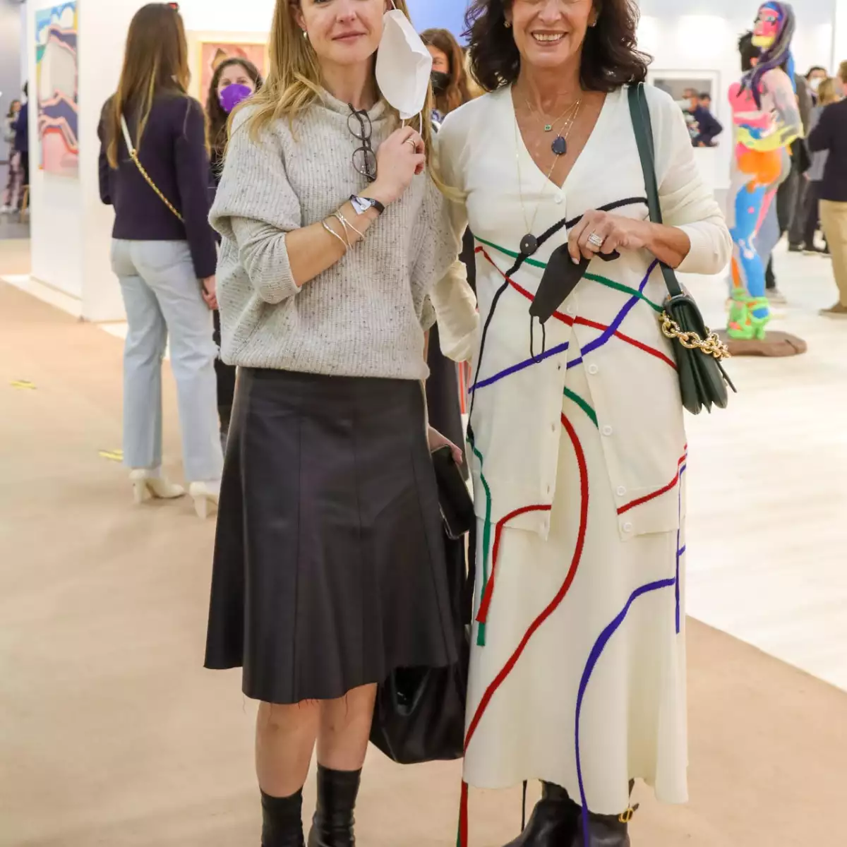 Cecilia León, Ana Elena Mallet y Soumaya Slim en inauguración de Zona ...