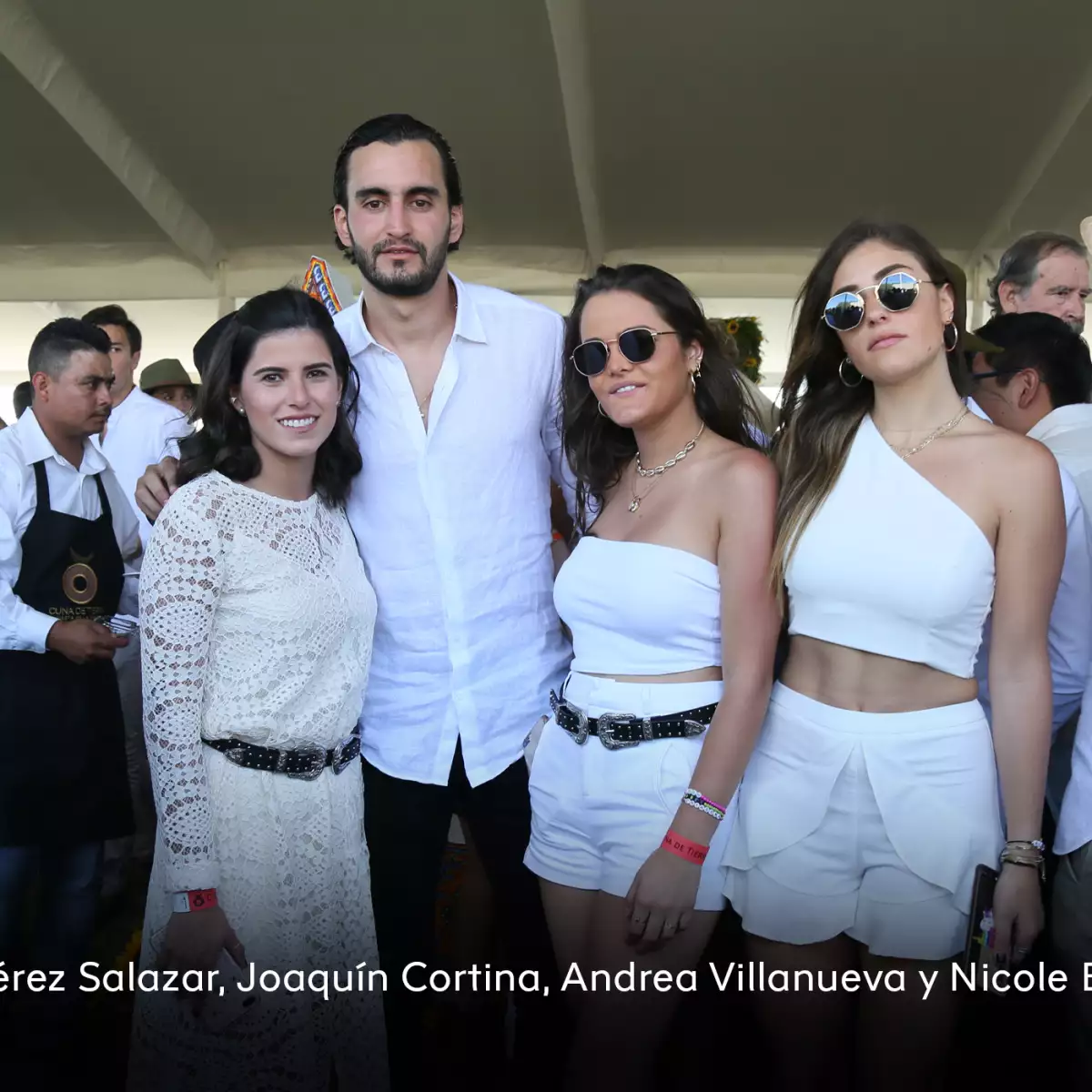 Daniel Hajj y Daniela Ferrer en la vendimia Cuna de Tierra