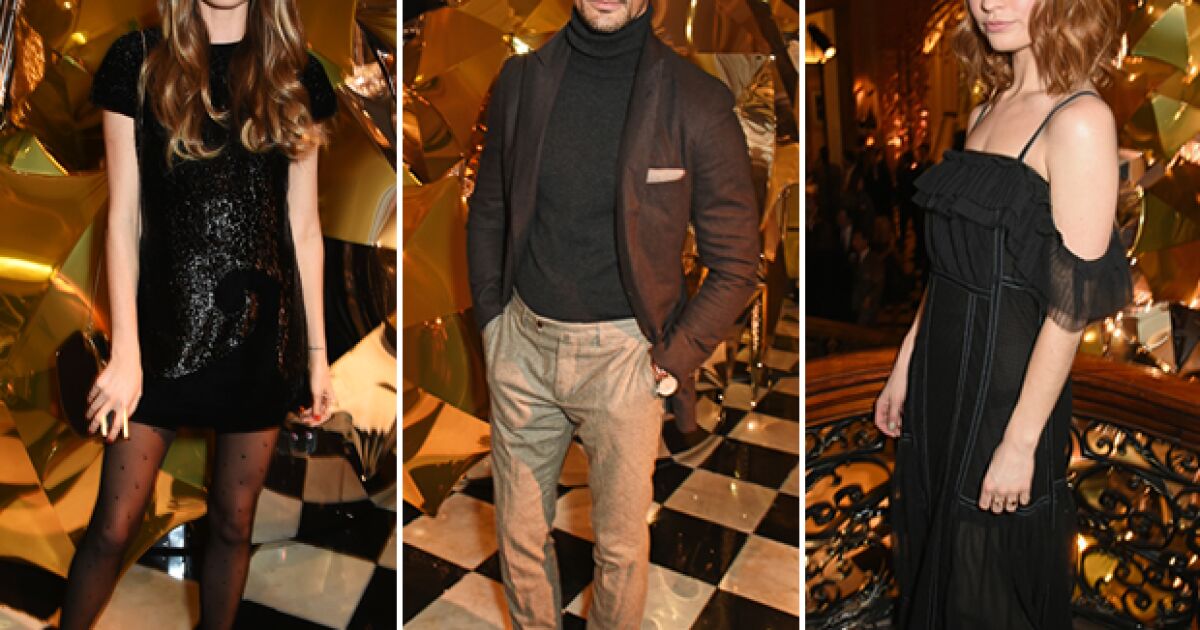 David Gandy y Lily James inician la Navidad con Burberry
