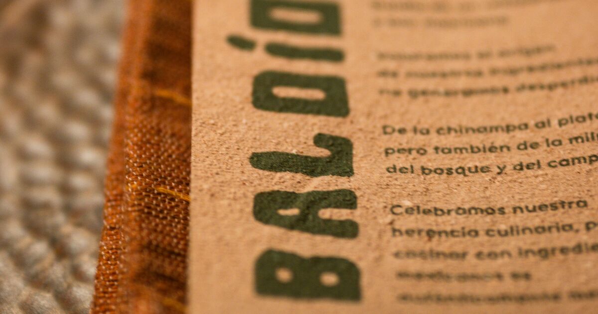 Baldío: el restaurante en donde la naturaleza dicta el menú