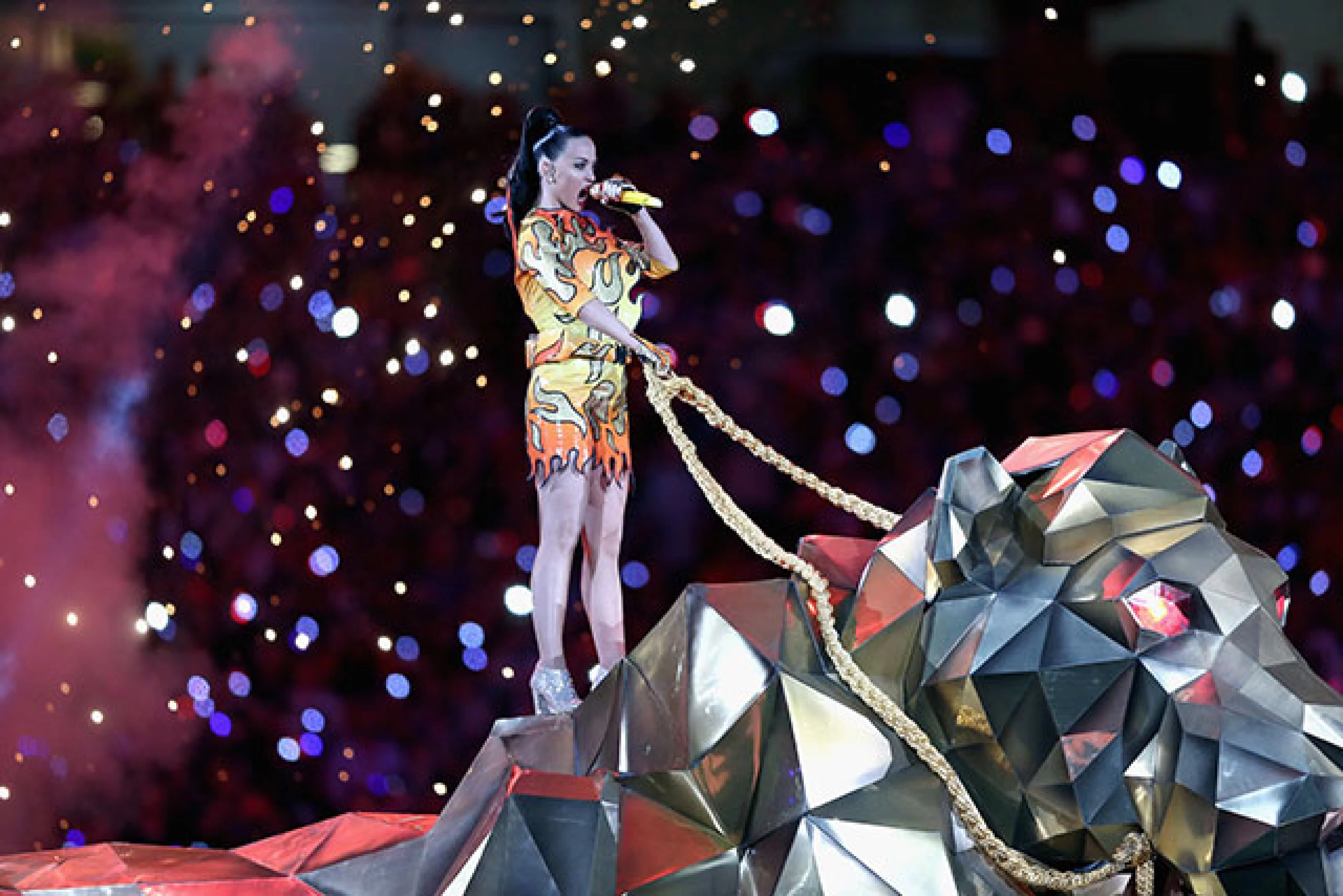 Así fue el espectacular show de Katy Perry en el medio ti...