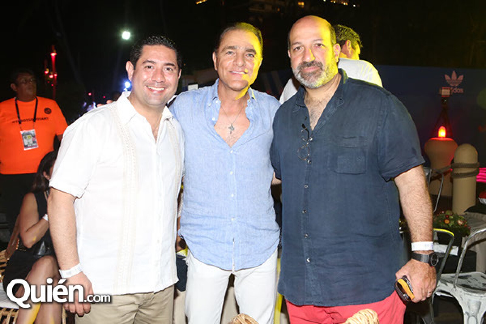 Eva Longoria y Pepe Bastón en el Abierto Mexicano de Tenis