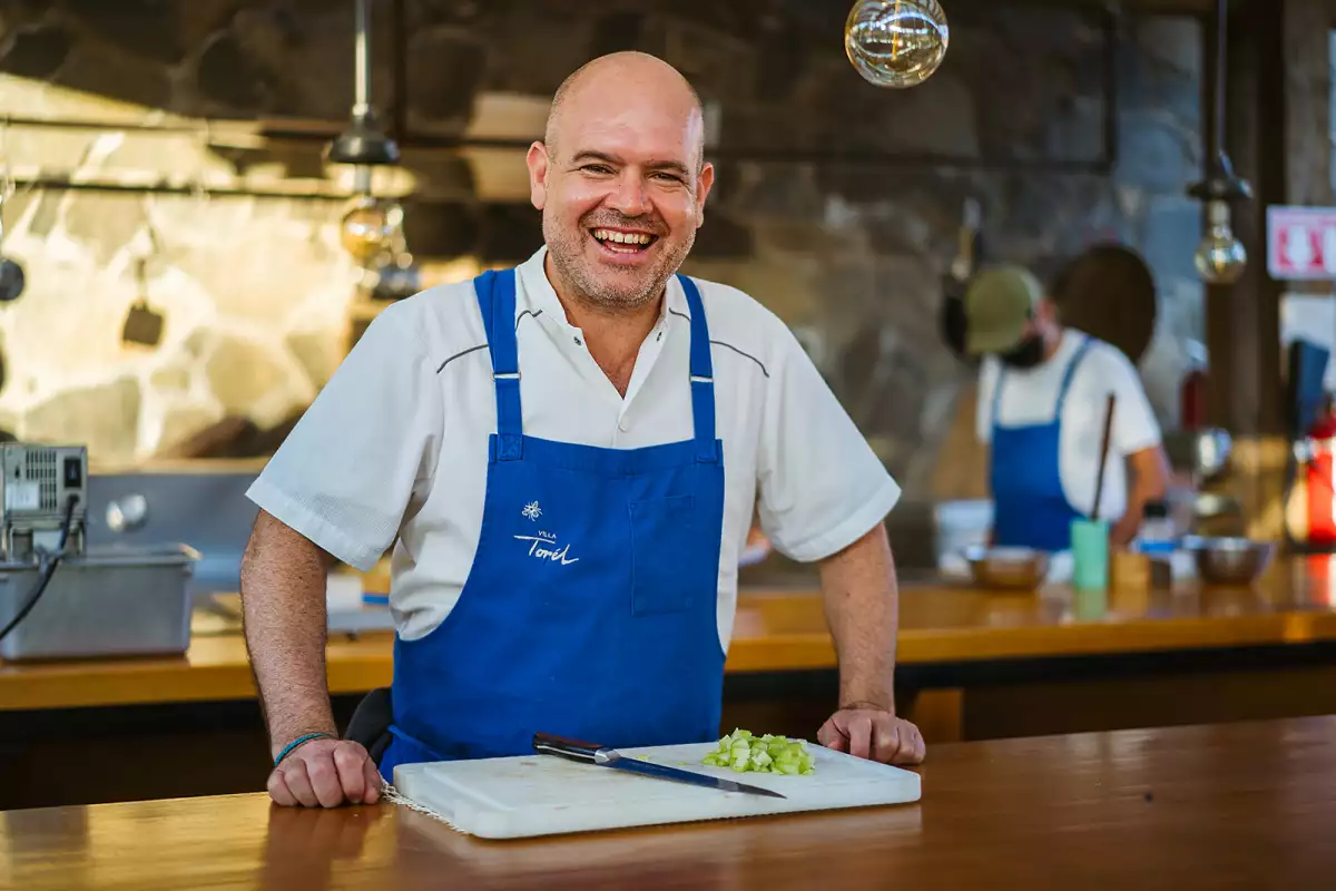 El chef Alfredo Villanueva tiene un menú en la Ciudad de México y es un ...