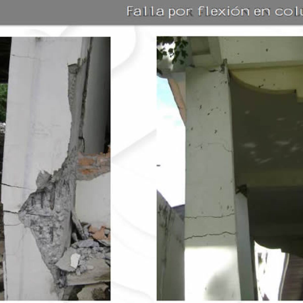Fallas estructurales en columnas que debes identificar
