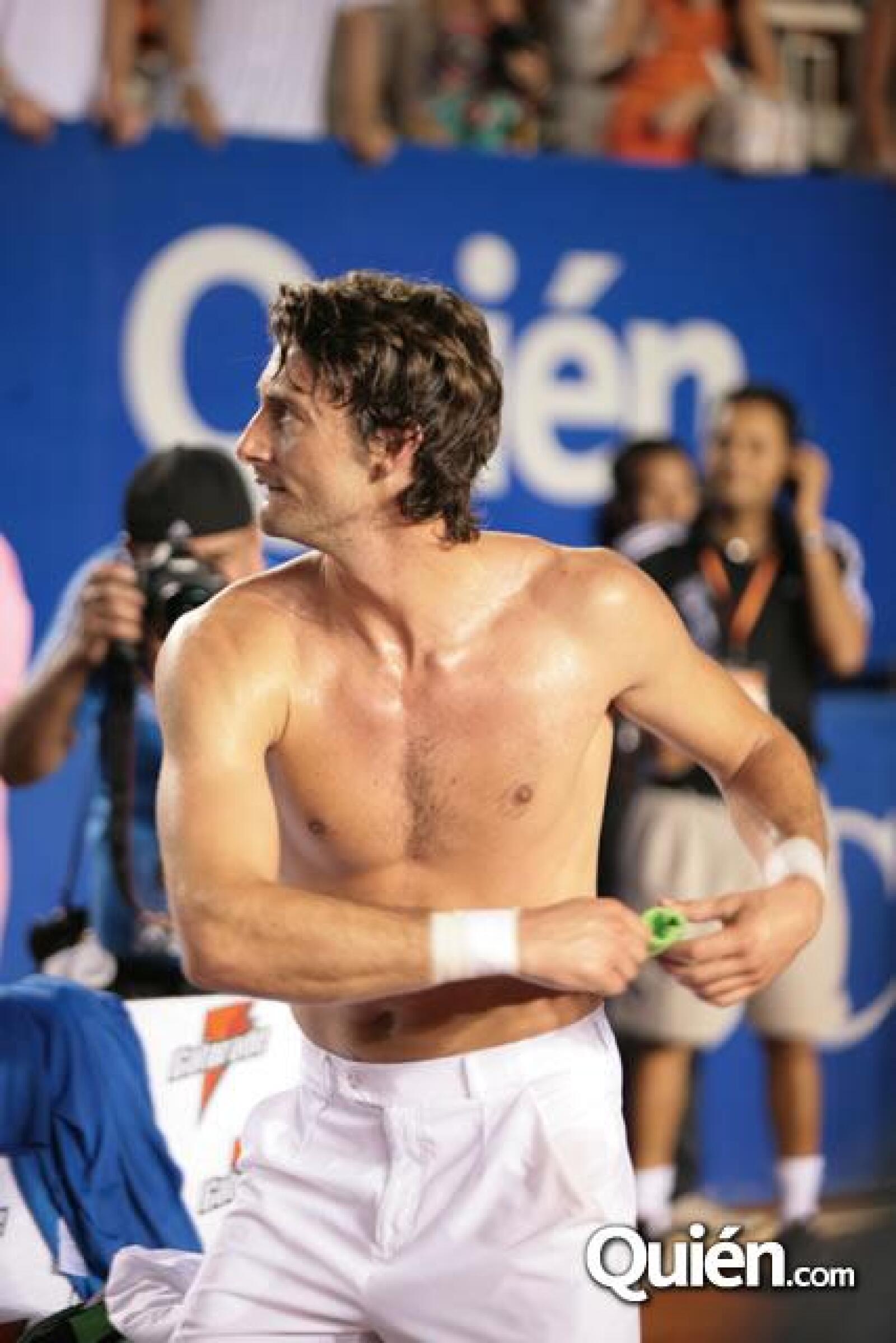 Alejandro Burillo despidió el abierto de tenis