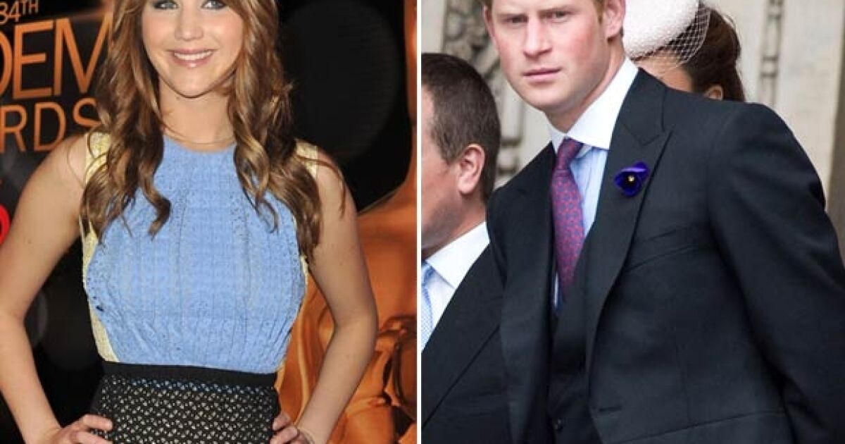 El príncipe Enrique, ¿interesado en Jennifer Lawrence?