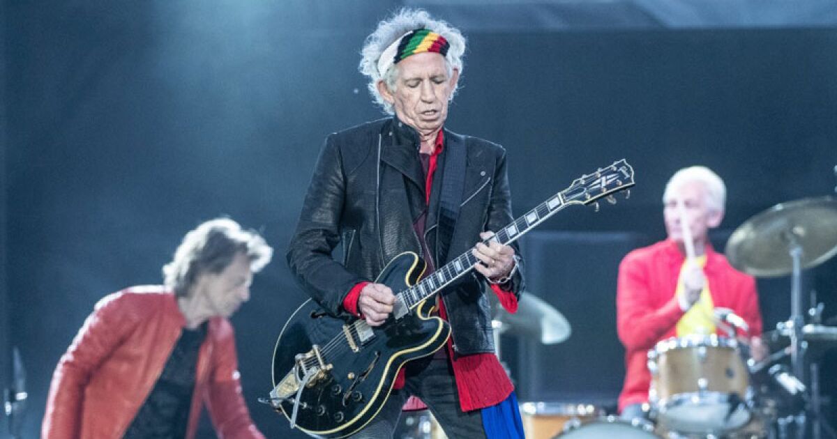 Riffs de Rolling Stones para festejar el cumpleaños de Keith Richards