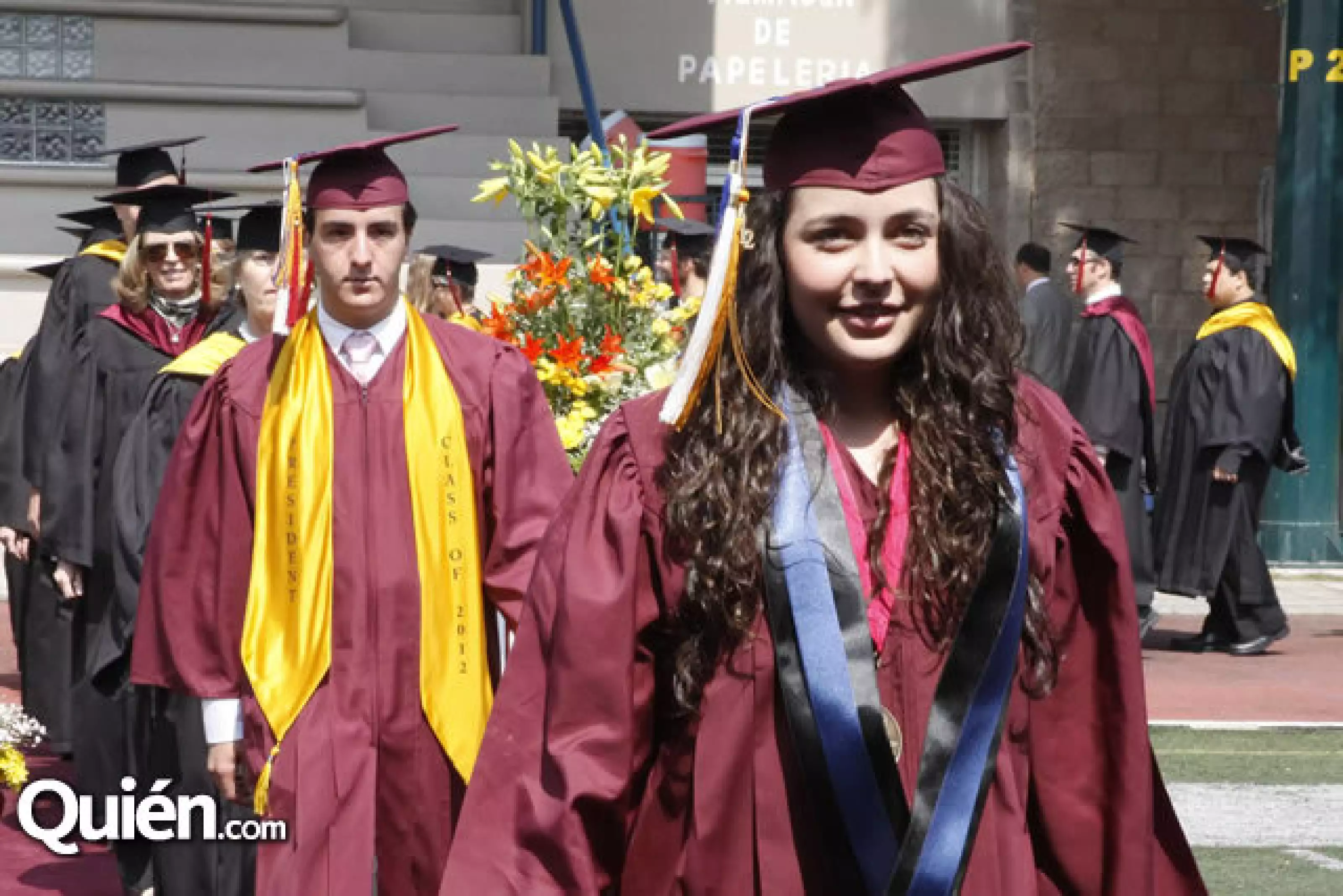 Ceremonia de graduación del Colegio Americano