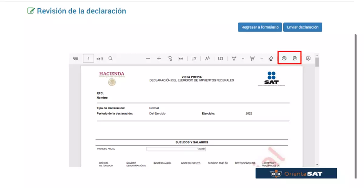 ¿Cómo hacer la declaración anual del SAT 2023 paso a paso?