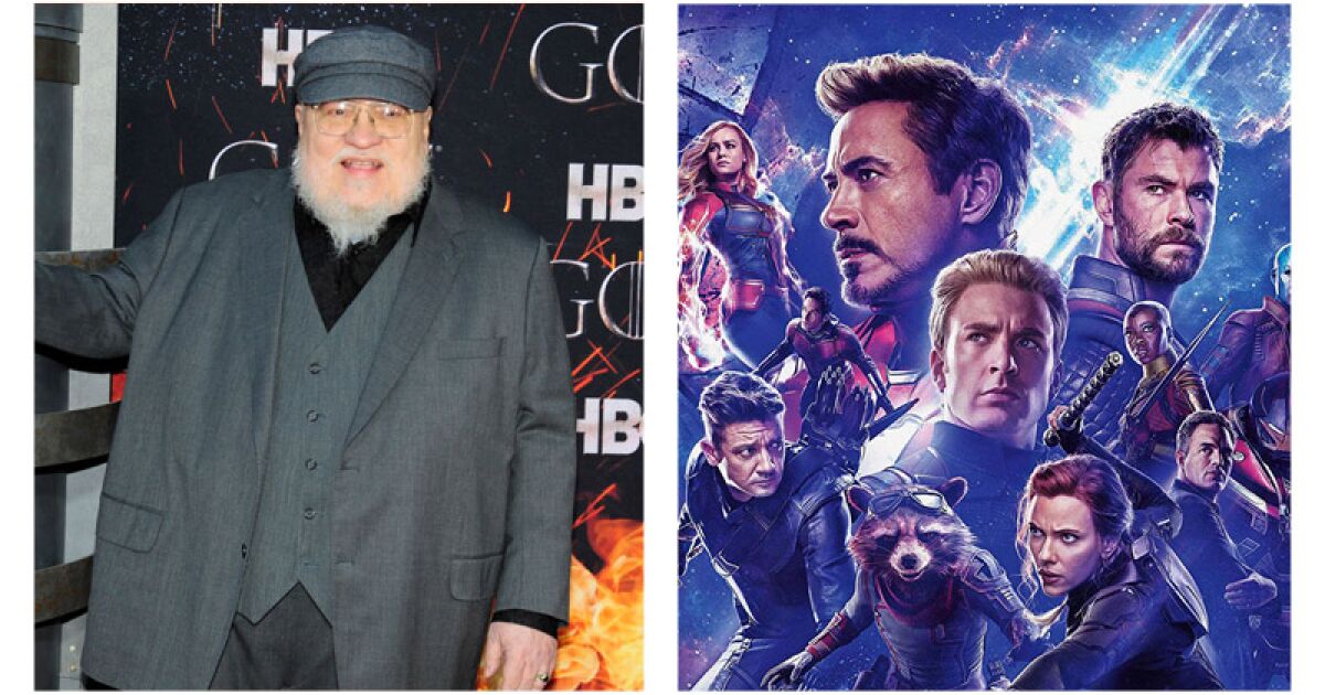 George R. R. Martin felicita a los creadores de Avengers: Endgame