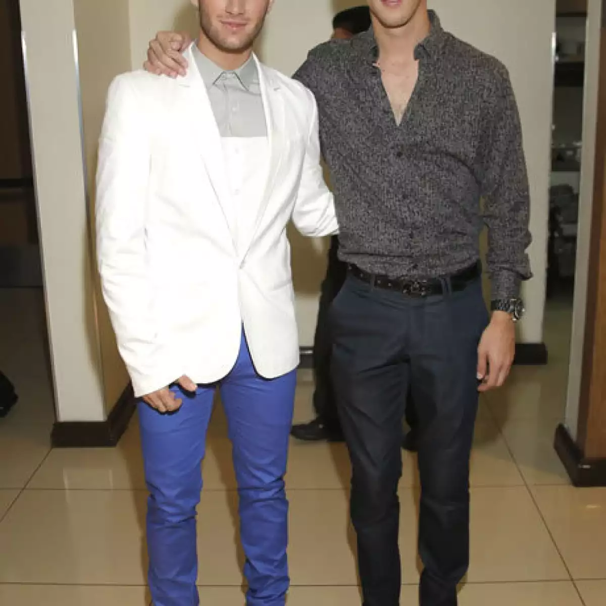 Enrique Rubio en la premiere de `Los amantes pasajeros´