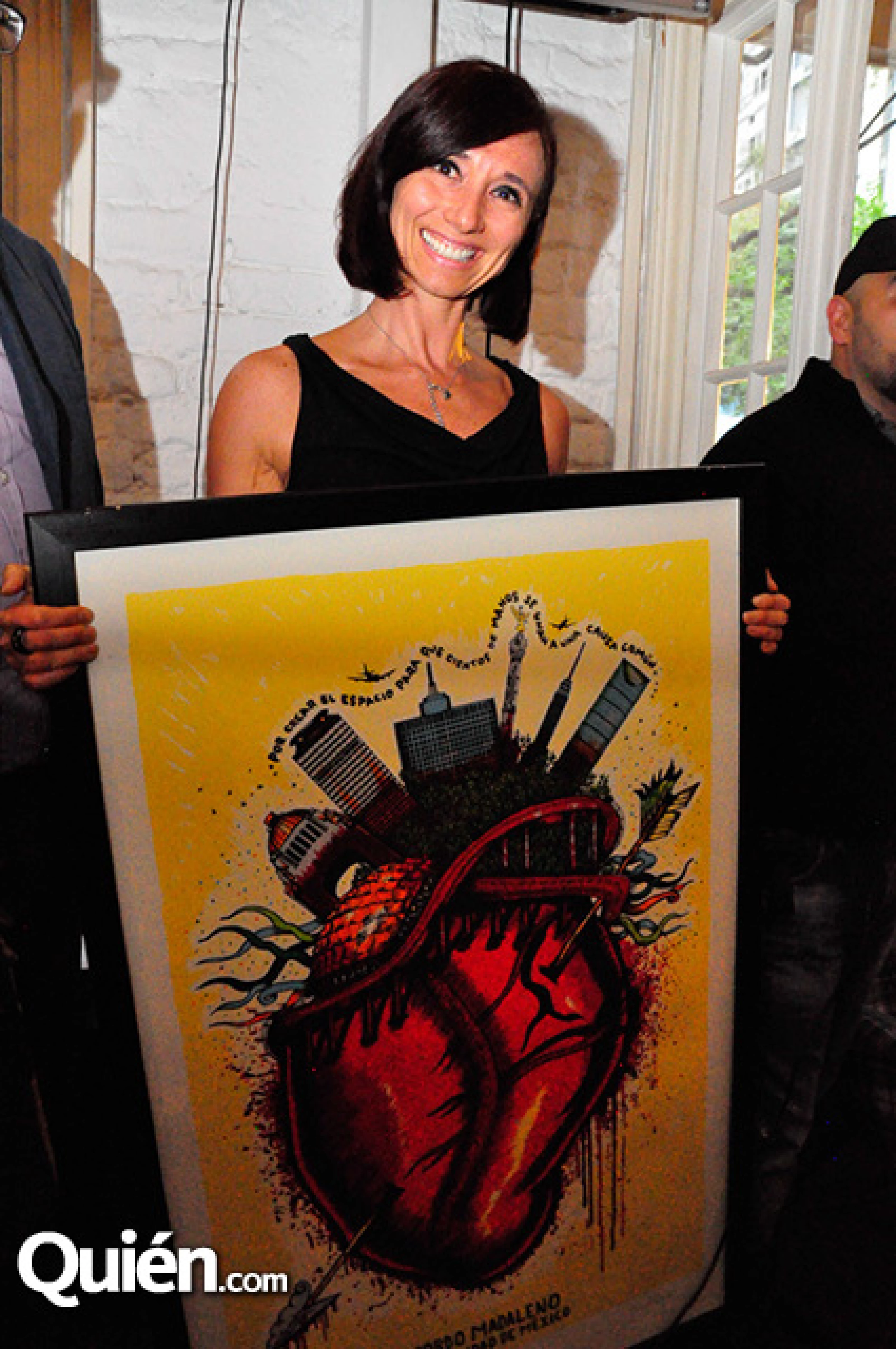 La entrega del Corazón Chilango