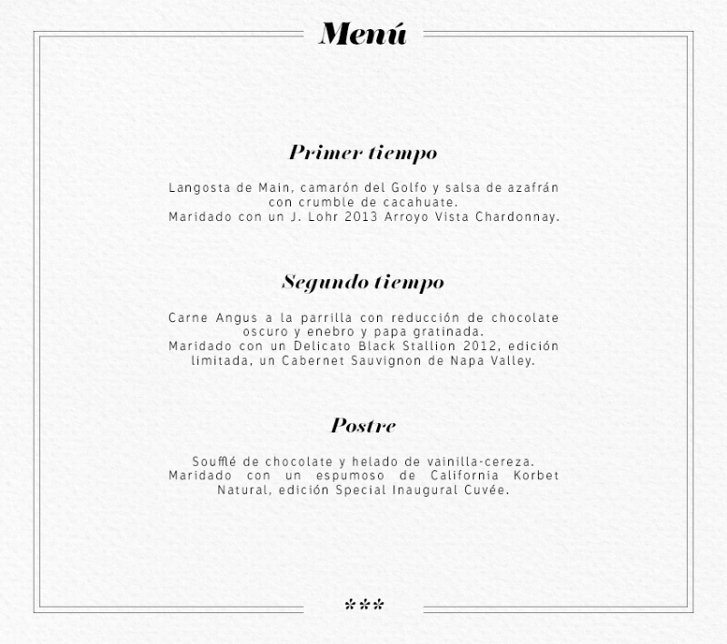 Este es el menú que servirán en el Inauguration Day en honor al nuevo ...