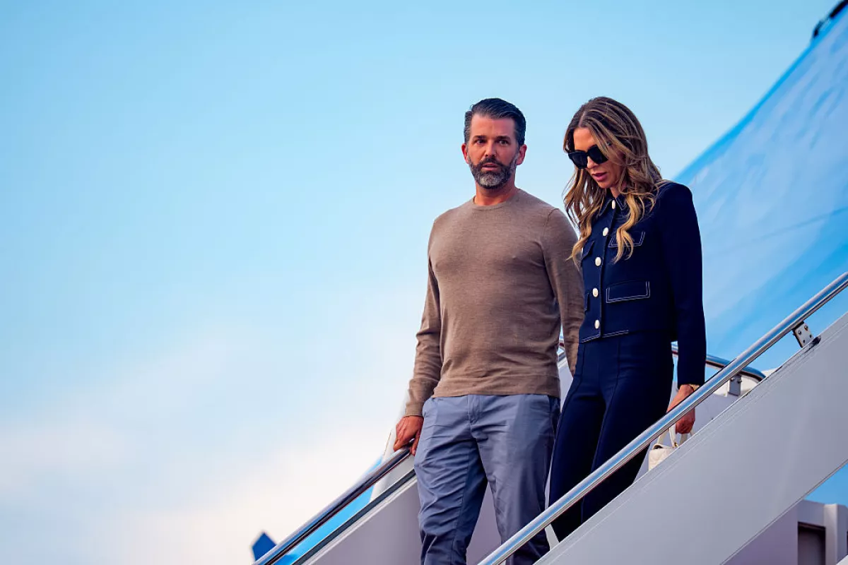 Donald Trump Jr. y Bettina Anderson se casan en una íntima ceremonia en ...