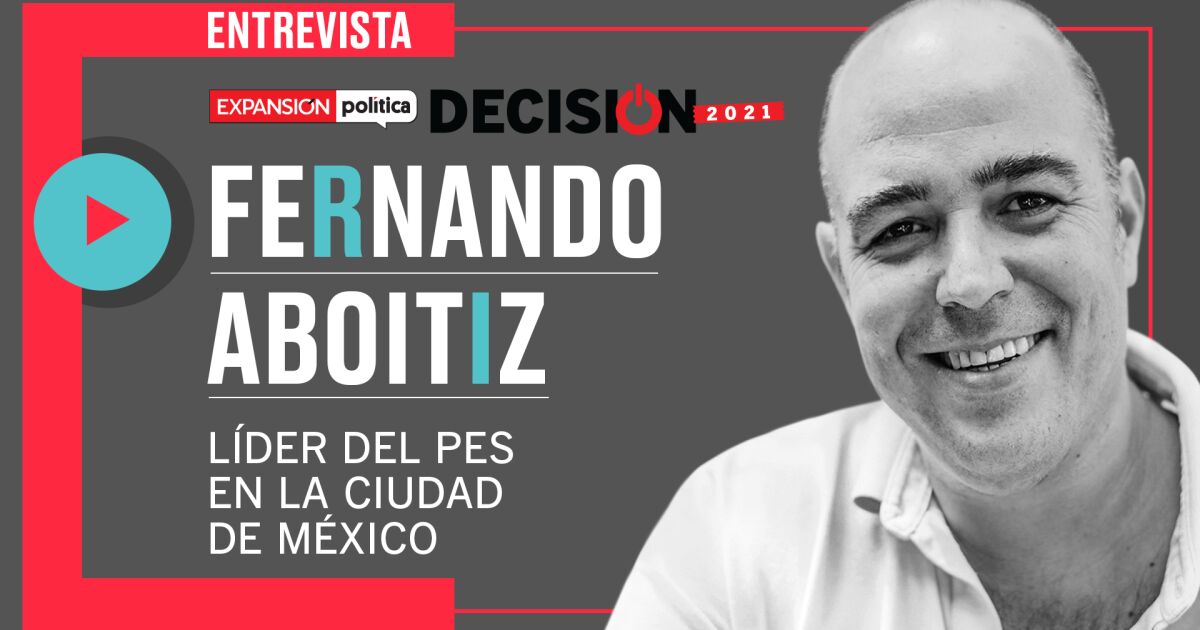 Fernando Aboitiz: “En el PES somos la nueva derecha y vamos sobre el PAN”