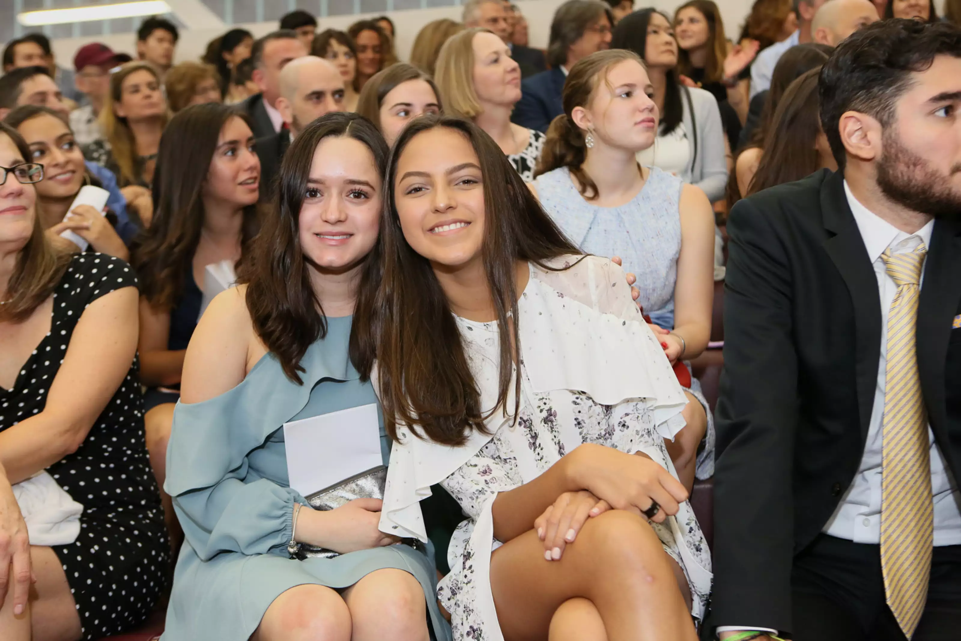 Laura Checa Laviada en la entrega de diplomas del ASF