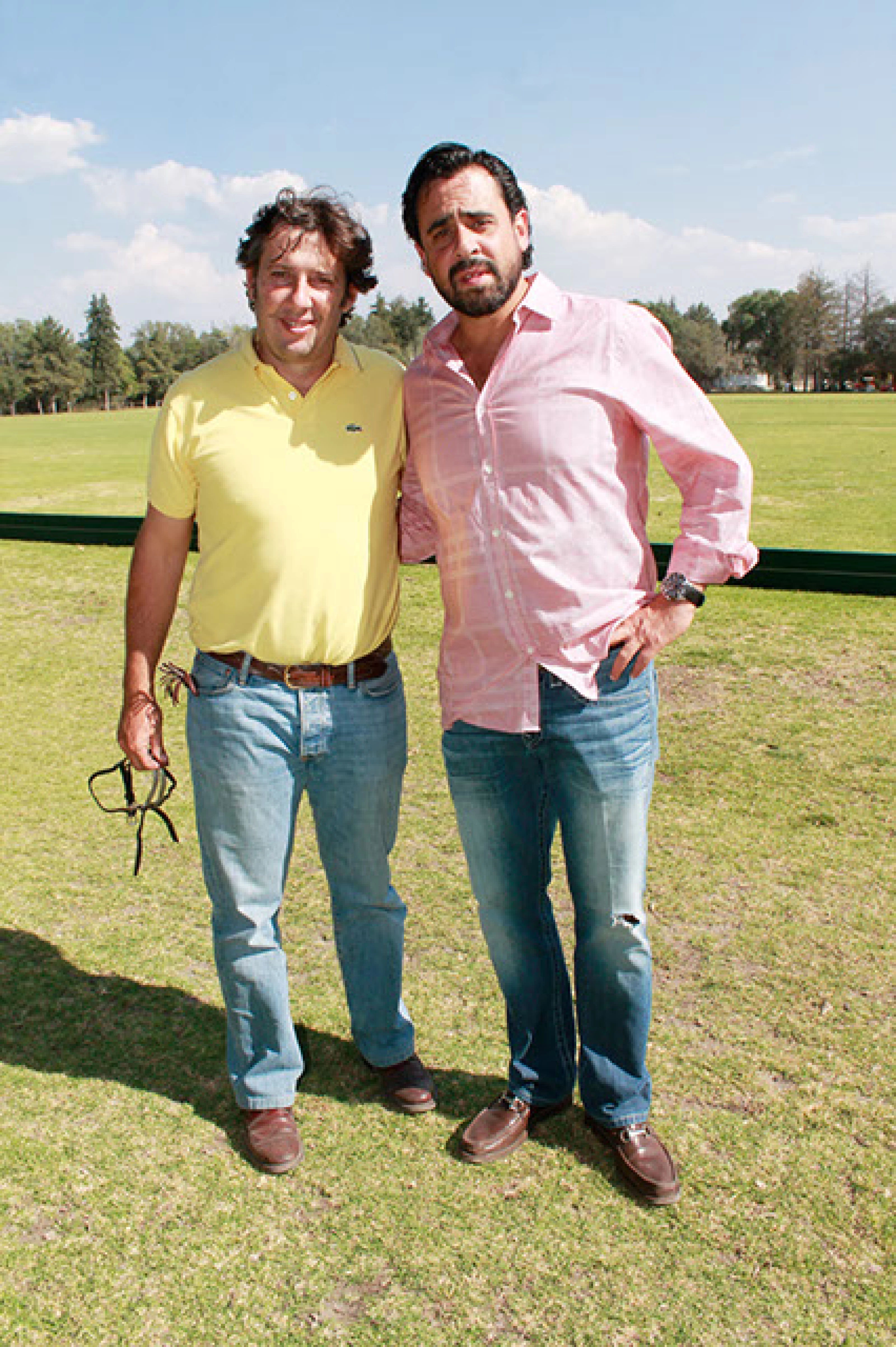 Visita del Polo team de España en México.