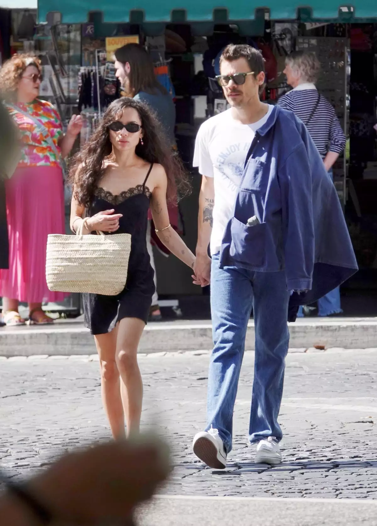 Vuelven al lugar donde todo comenzó: Zoe Kravitz y Harry Styles son ...