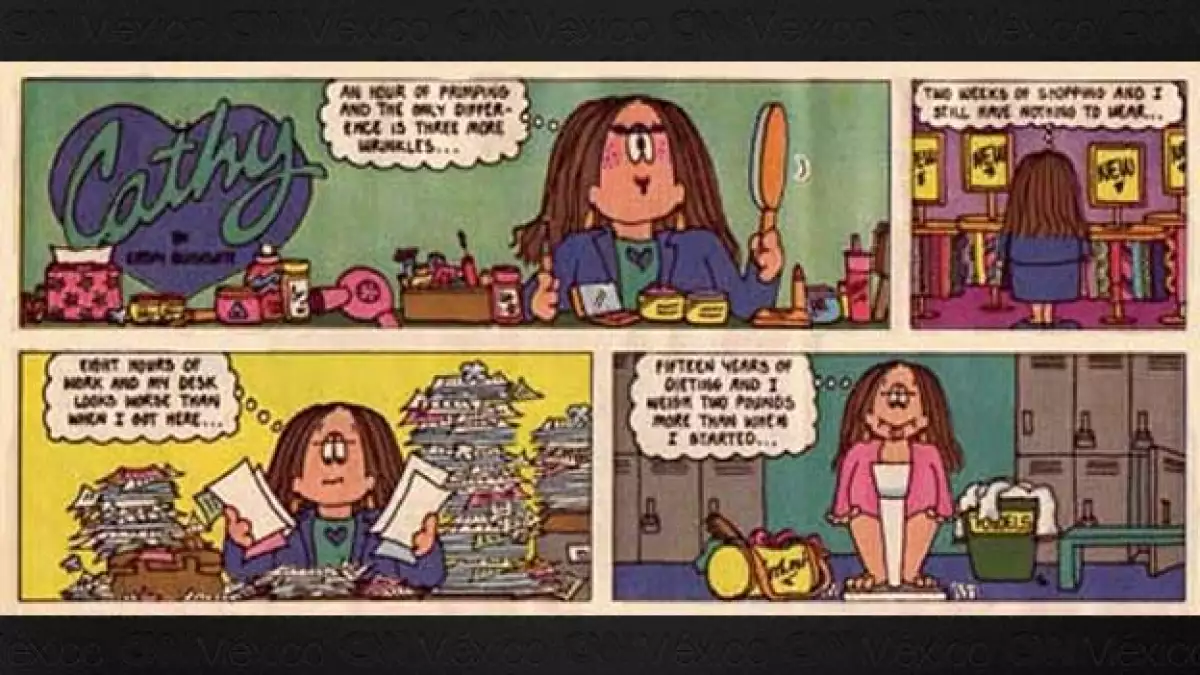 La tira cómica 'Cathy' llega a su fin después de 34 años