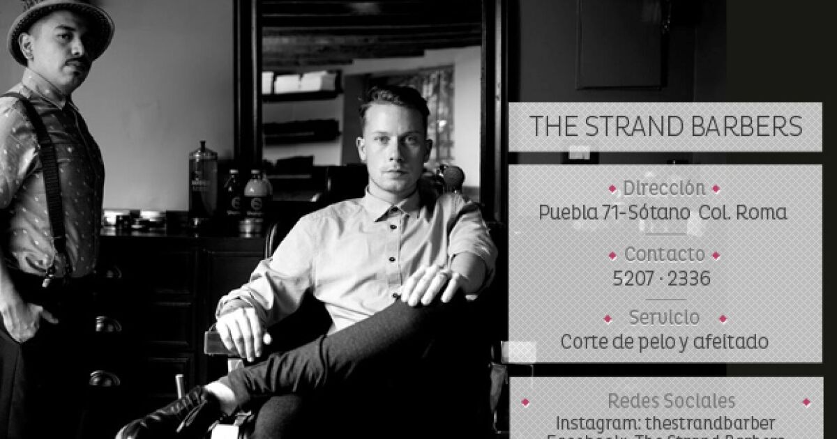 Quién recomienda... The Strand Barbers, un lugar sólo para hombres