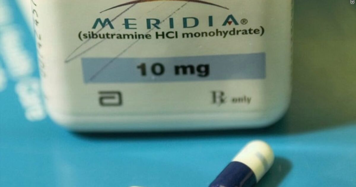 EU retira el medicamento Meridia por aumentar el riesgo de infartos