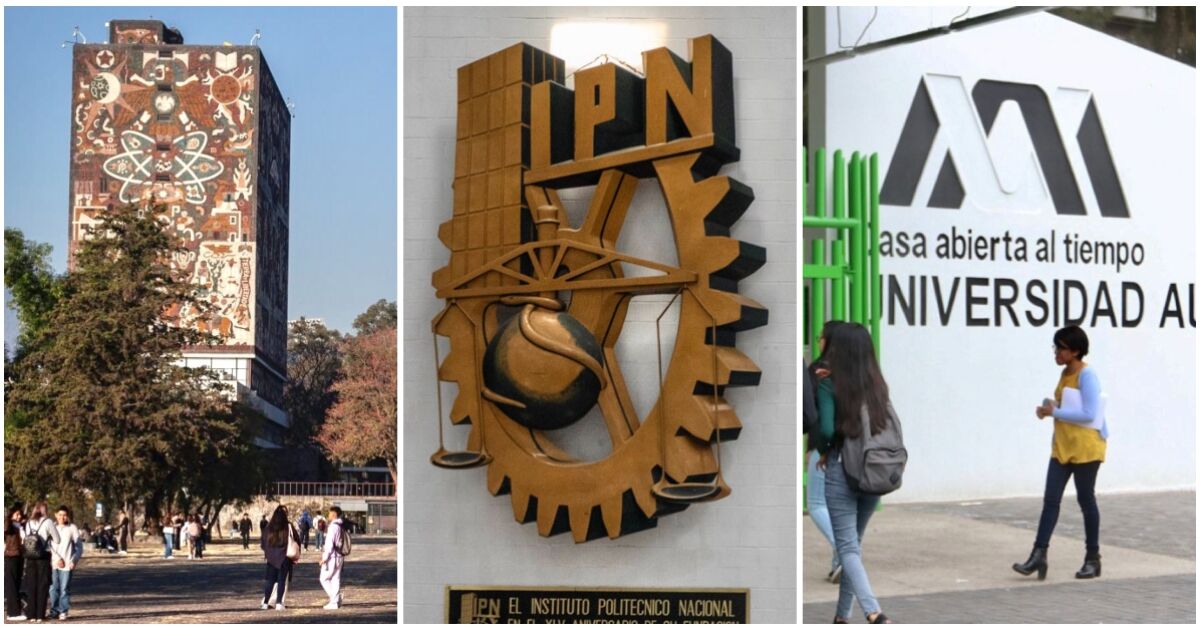 UNAM vs IPN vs UAM: ¿Dónde estudiar en CDMX las carreras mejor pagadas ...