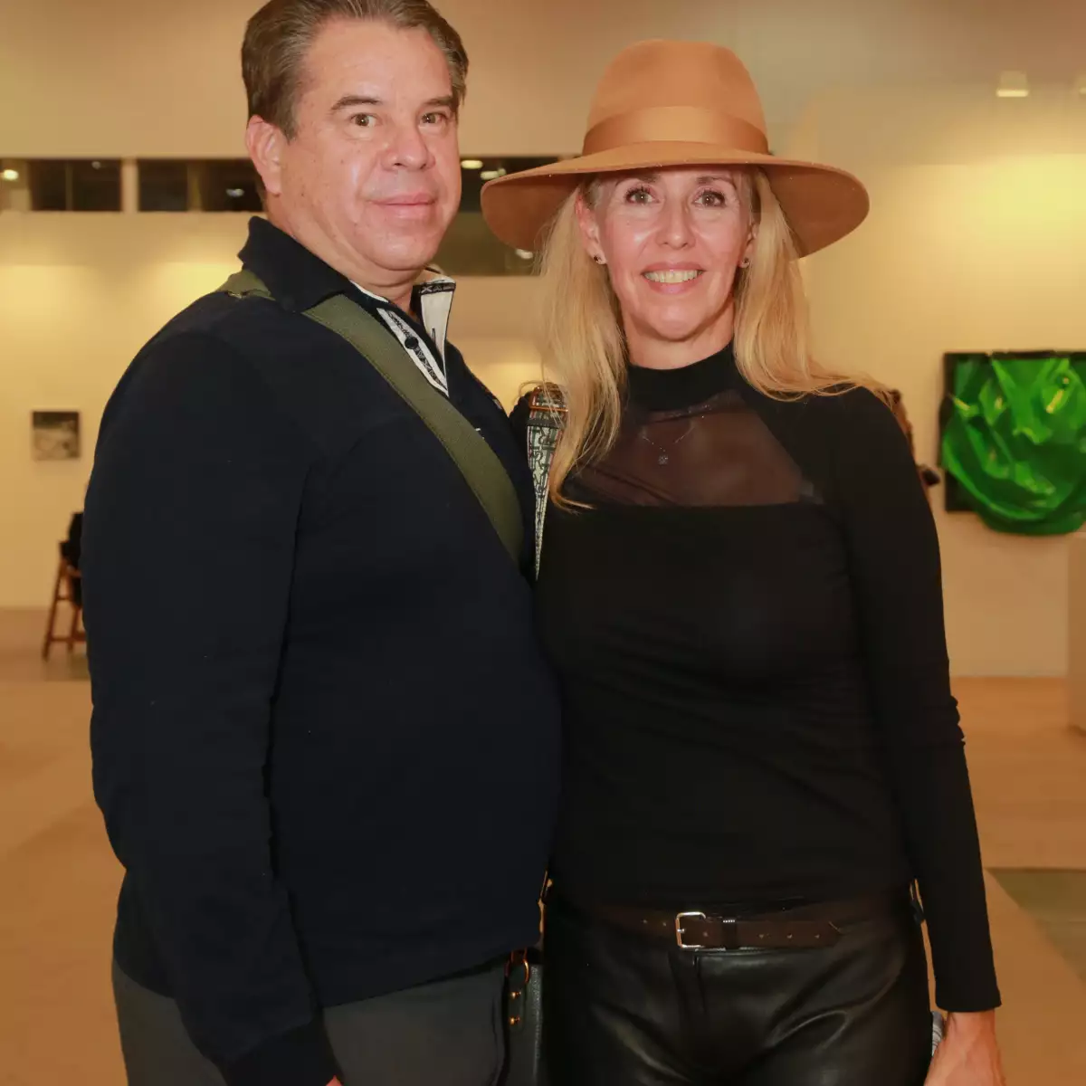 Paola Saad y Rodrigo Ripstein juntos en Zona Maco