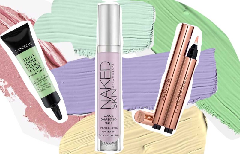 Correctores de colores ¿para qué sirve cada uno?