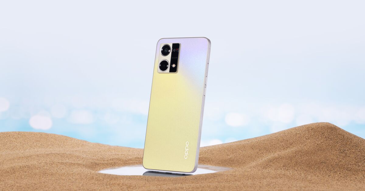 OPPO Reno7 tiene un nuevo color Dorado Alba y capacidades mejoradas