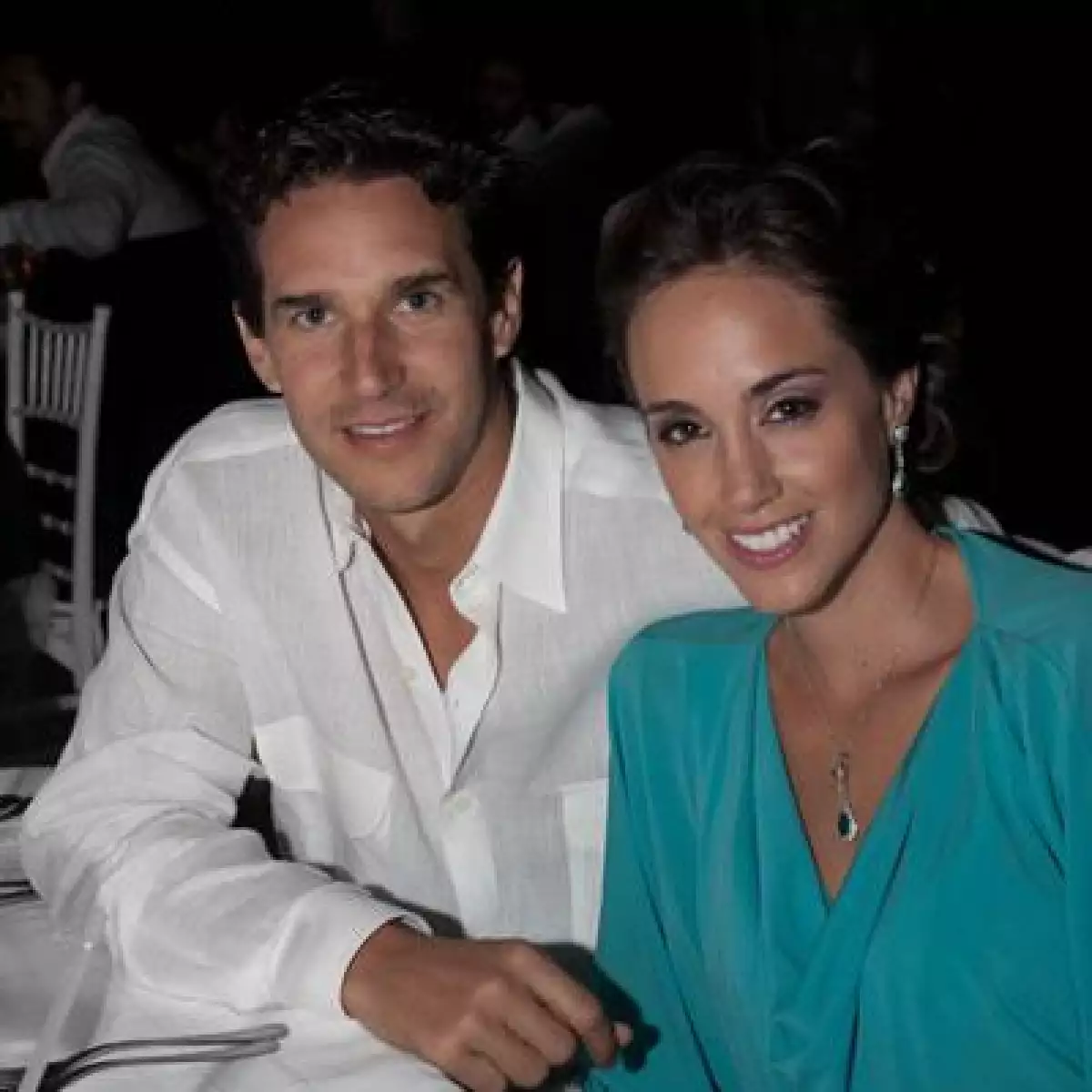José Portilla y Angie Taddei se casaron en la Riviera Maya