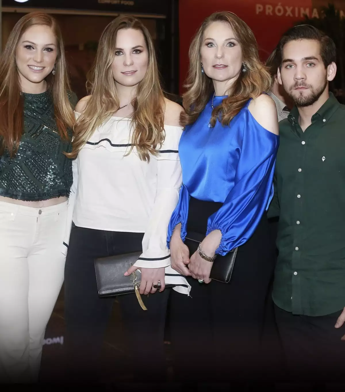 Ellos son la esposa y los herederos de la fortuna de Carlos Bremer