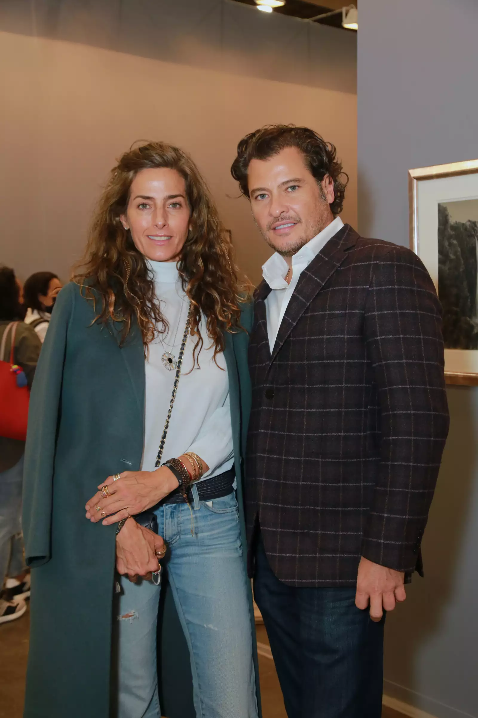 Paola Saad y Rodrigo Ripstein juntos en Zona Maco